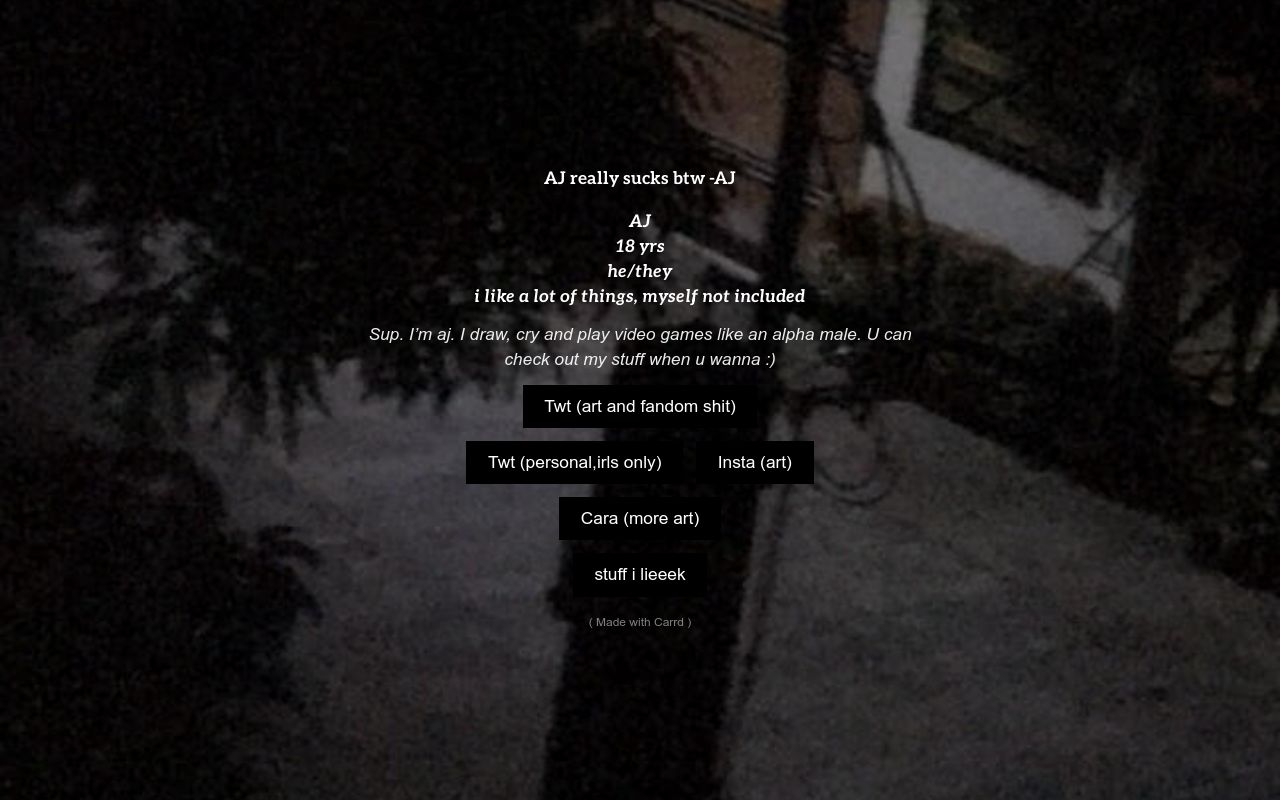 aj’s carrddd